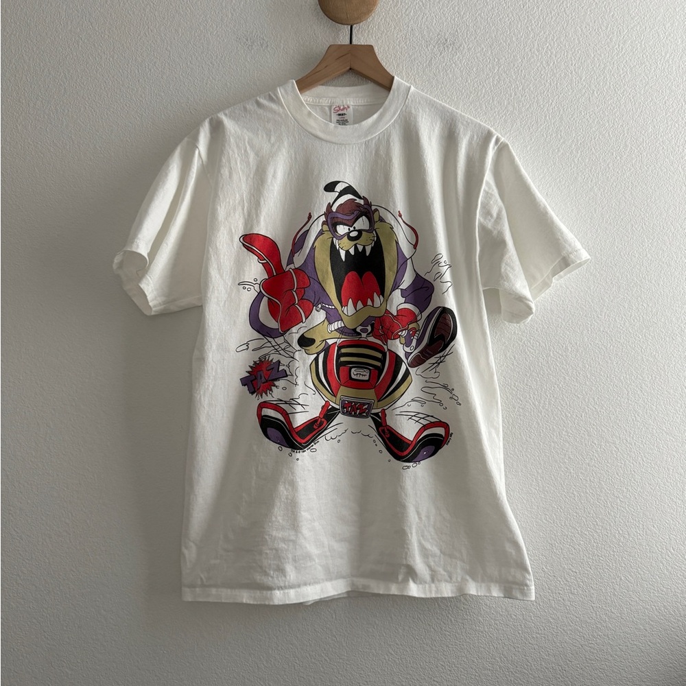 Vintage 1994 Looney Tunes Taz Warner Bros Tshirt - Gem